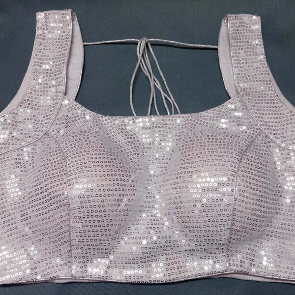 Silver Blouse - Etsy