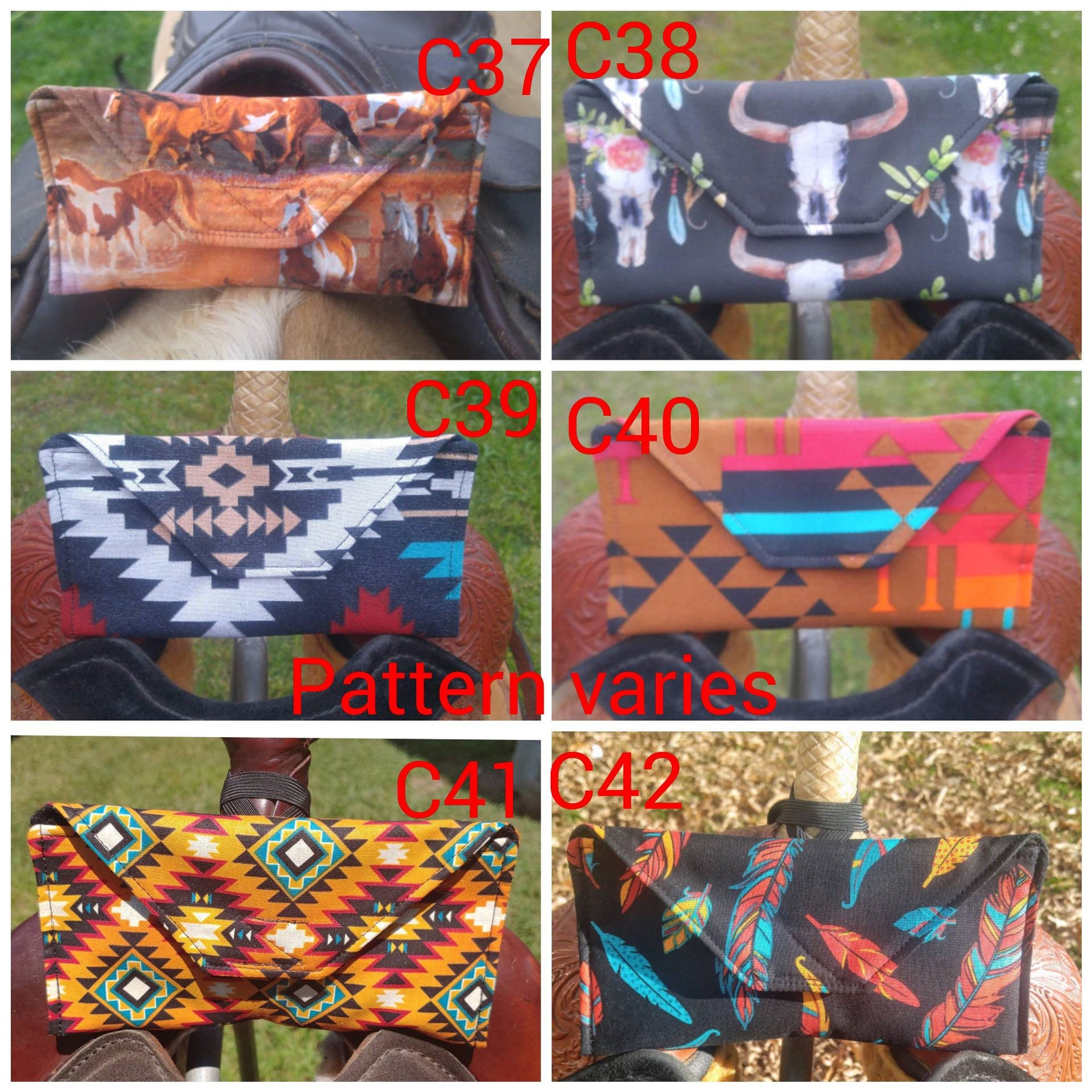 Saddle Cell Phone Holder Case cotton Saddle Pouch Saddle Sack Western ...