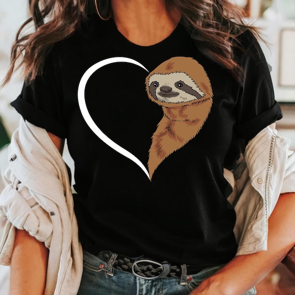 Sloth Shirt Women - Etsy