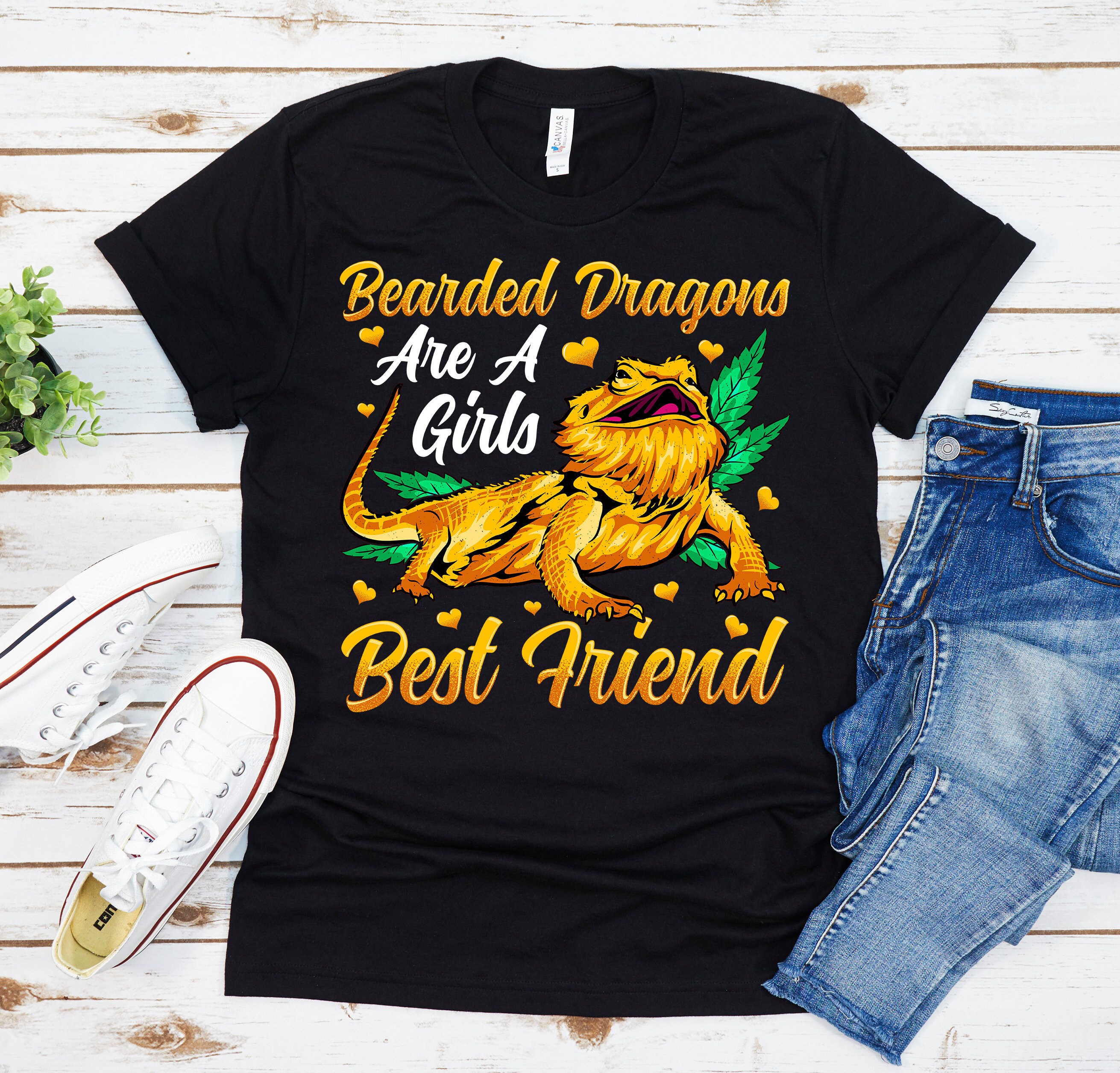 Bearded Dragon Shirt, Bearded Dragon Shirts for Girls, Bearded Dragon ...