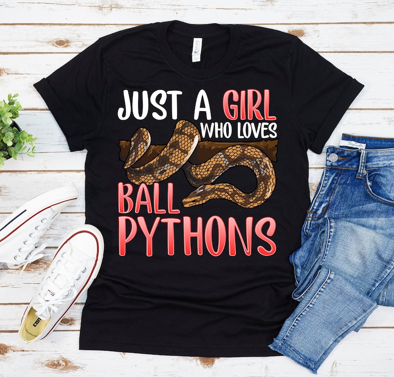 Ball Python Tshirt Ball Python Shirts for Girls Ball - Etsy