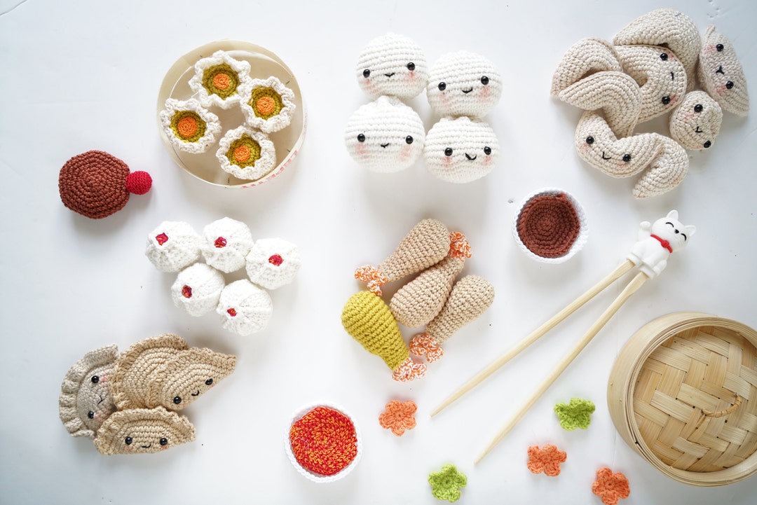 Crochet Pattern - Asian Crochet Dinette - Amigurumi - Etsy