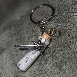 Tinkerbell Pixie Dust Keychain - Etsy