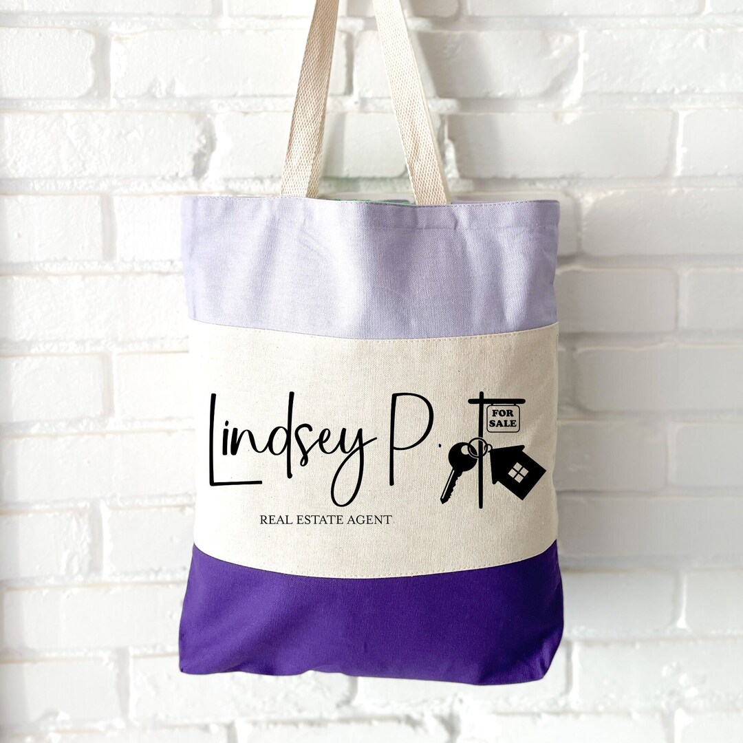 Real Estate Agent Tote Bag Realtor Agent Gift Personalized Gift for ...