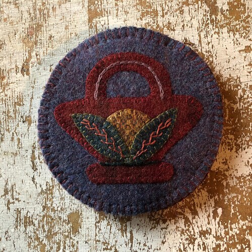 Wool Applique Kit by My Hand Needle Keep - Etsy