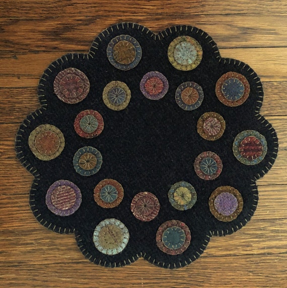 Wool Penny Rugs Kits | Bryont Blog