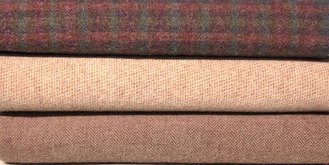 Pepperberry: Three Fat Sixteenth Mill Dyed Wools - Etsy