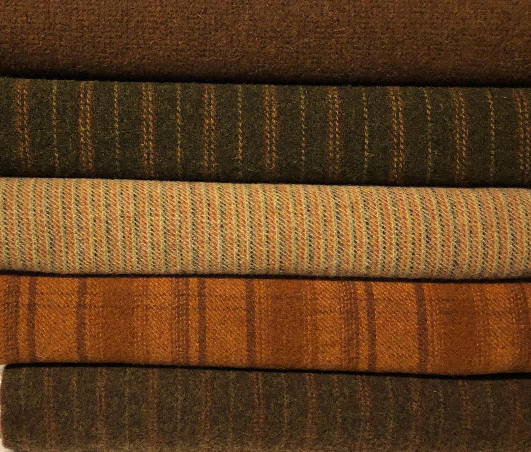 Roasted Carrots-five Fat Sixteenth Mill Dyed Wools - Etsy