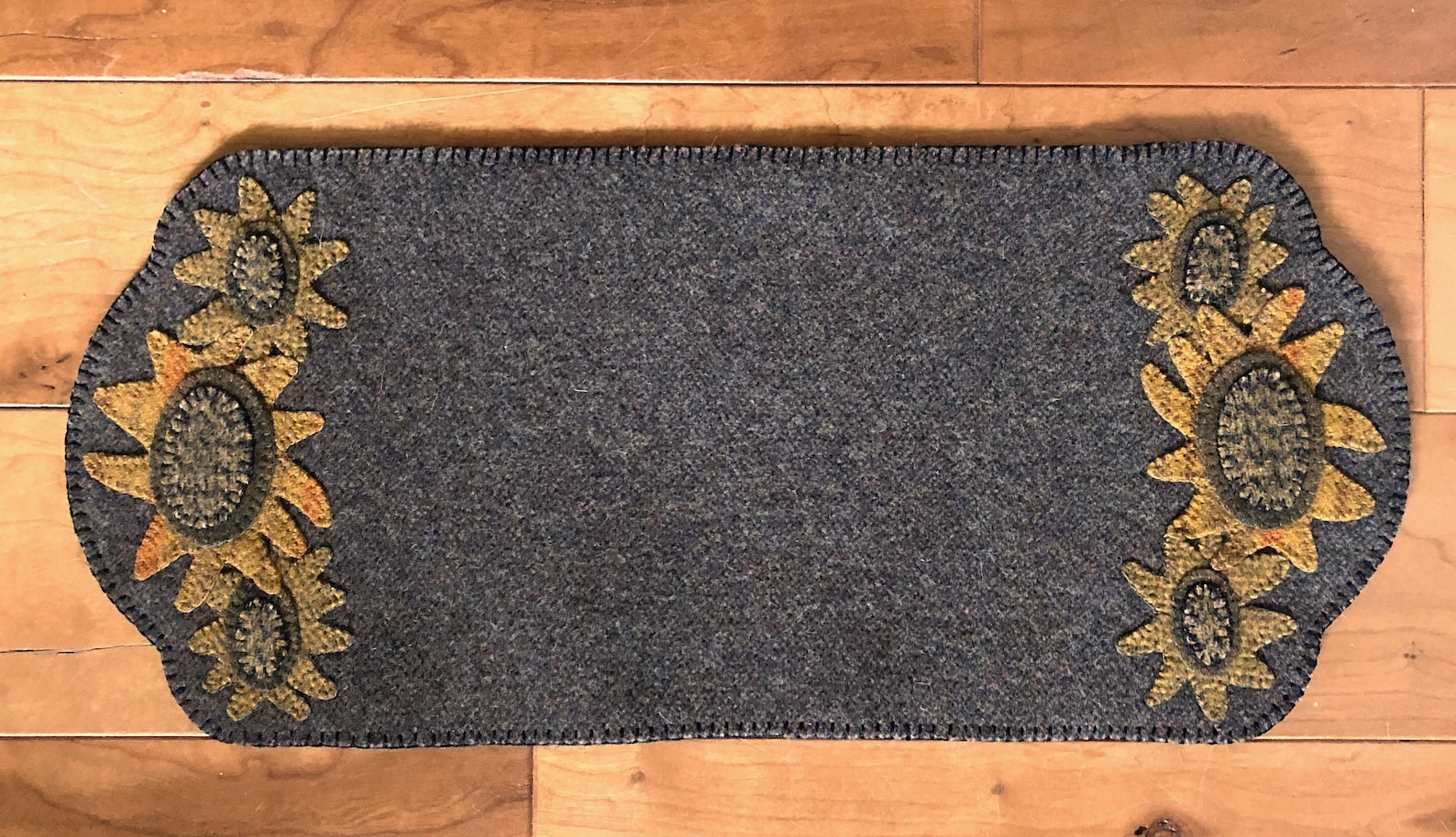 Wool Applique Kit: Sunflower Trio - Etsy