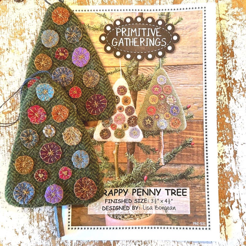 Primitive Penny Tree - Etsy