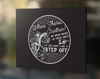 Wear Your Mask Poster - Etsy