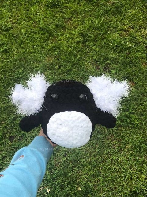 PATTERN. Goth Axolotl Crochet Pattern. Black Axolotl. Axolotl Crochet ...
