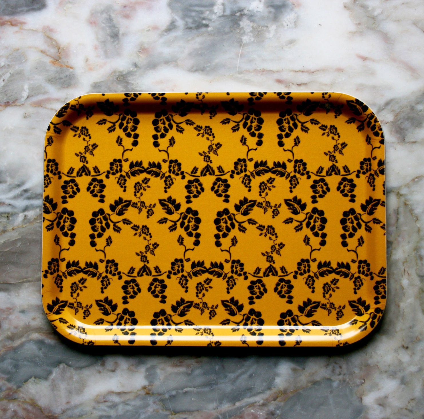 Ochre Vine Tray, Small Birch Serving Tray, Handmade in Sweden - Etsy
