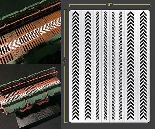 Chevrons Stencil - Etsy