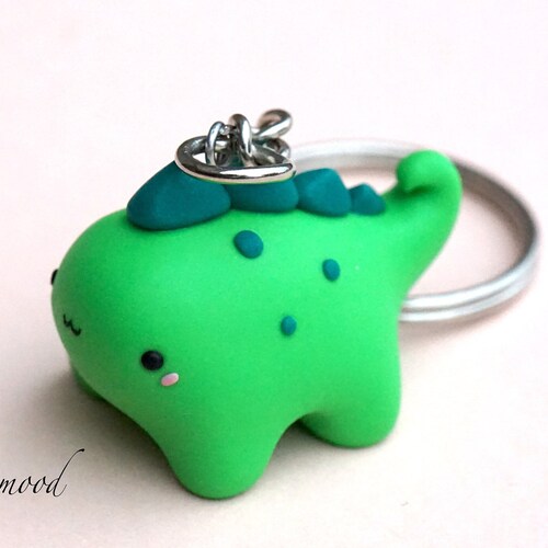 Keychain Dinosaur Free Shipping Great Stocking Stuffer - Etsy