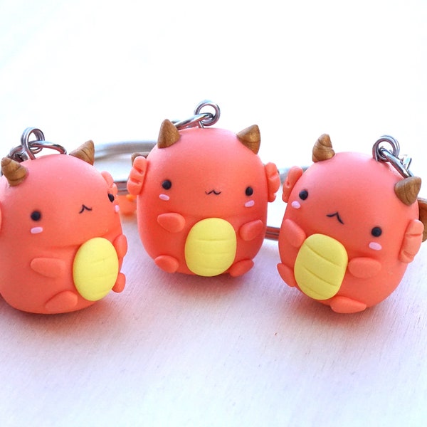 Cute Polymer Clay Dragon - Etsy
