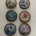Set of 6 Vintage Style Buttons/2cm Buttons/antique Style Buttons/sewing ...