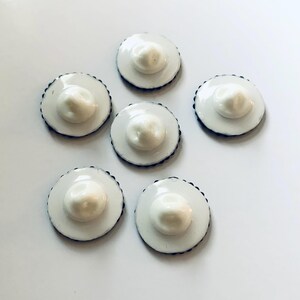 Set of 6 Vintage Style Buttons/2cm Buttons/antique Style Buttons/sewing ...