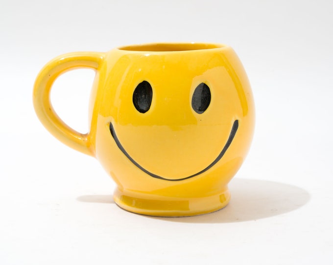 Vintage Smiley Face Mug, Mccoy, Happy Face, 1970s - Etsy