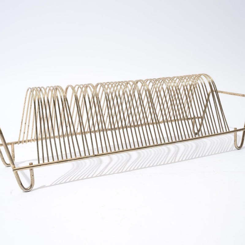 Mid Century Record Stand - Etsy