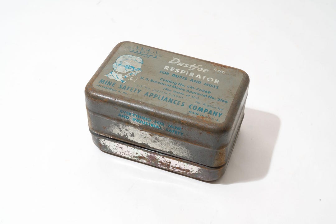 Dustfoe Respirator, MSA, Unused, Mine Safety Appliances, Vintage, Mid ...