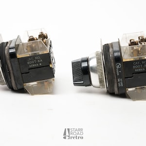 Vintage 800T-B6 Allen-bradley Momentary Contact Push Button, and 1 ...