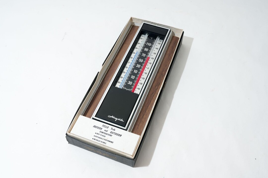 Indoor Outdoor Thermometer by Airguide, Model the 422, New in Box ...