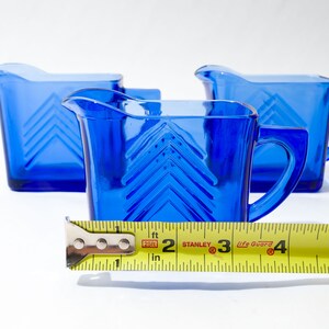 Vintage Cobalt Blue Pitcher, Small, Hazel Atlas, Sold Individually - Etsy