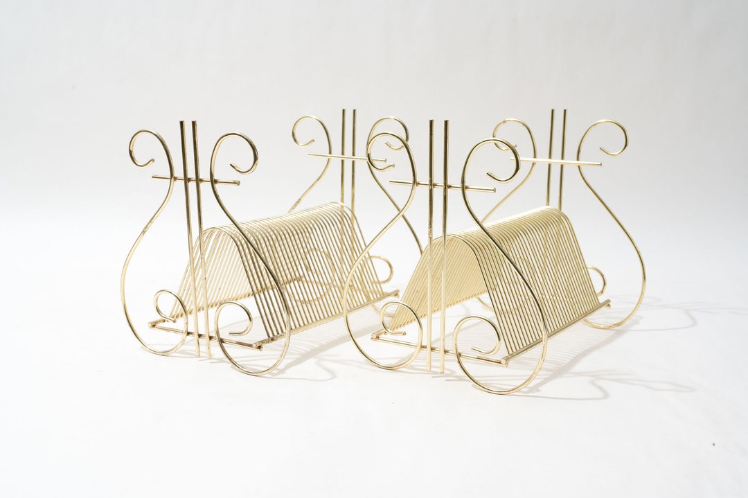 Mid Century Wire Record Holder, Metal Wire, Harp, SOLD INDIVIDUALLY - Etsy