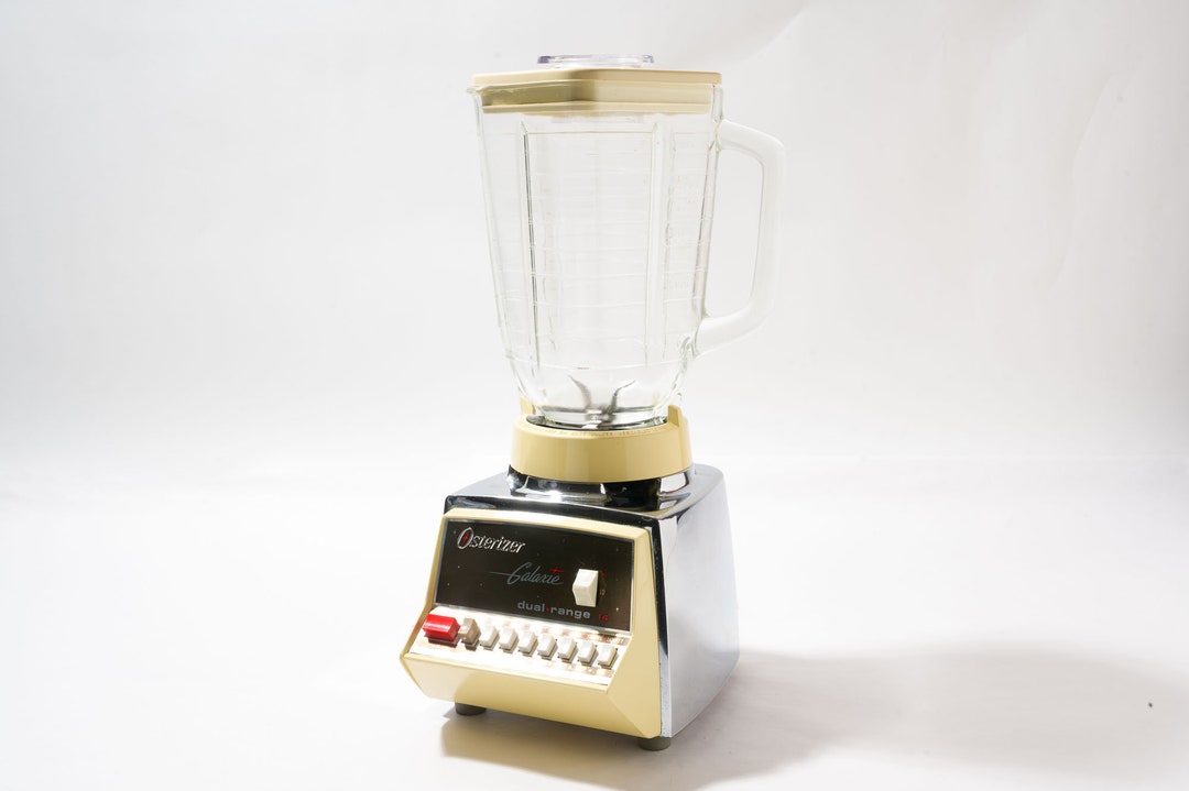Vintage Blender, Osterizer Galaxie Dual Range 14, W/ Glass Pitcher ...