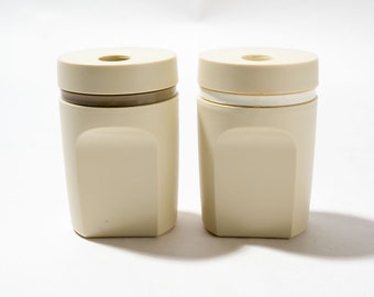 Vintage Tupperware Salt and Pepper Shakers - Etsy