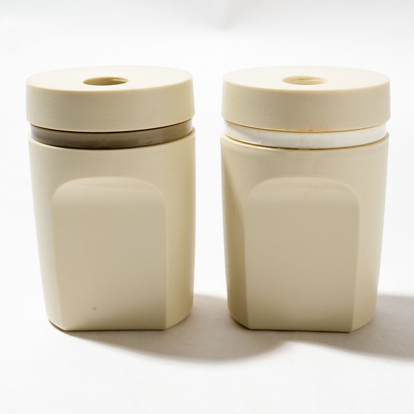 Tupperware Salt and Pepper Shakers - Etsy