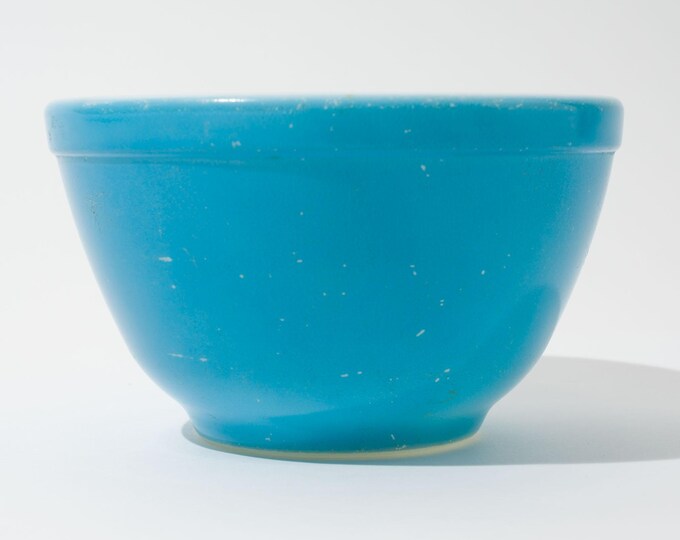 Early Pyrex Blue Mixing Bowl, Color Bowl, Primary Colors, 1940s - Etsy