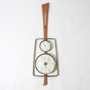 Vintage MCM Barometer, Wall Mount, biscayne by Airguide, 1959 - Etsy