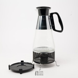 Vintage Coffee Carafe and Warmer, Pyrex, Silex, Includes the Candle ...