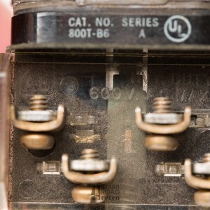 Vintage 800T-B6 Allen-bradley Momentary Contact Push Button, and 1 ...