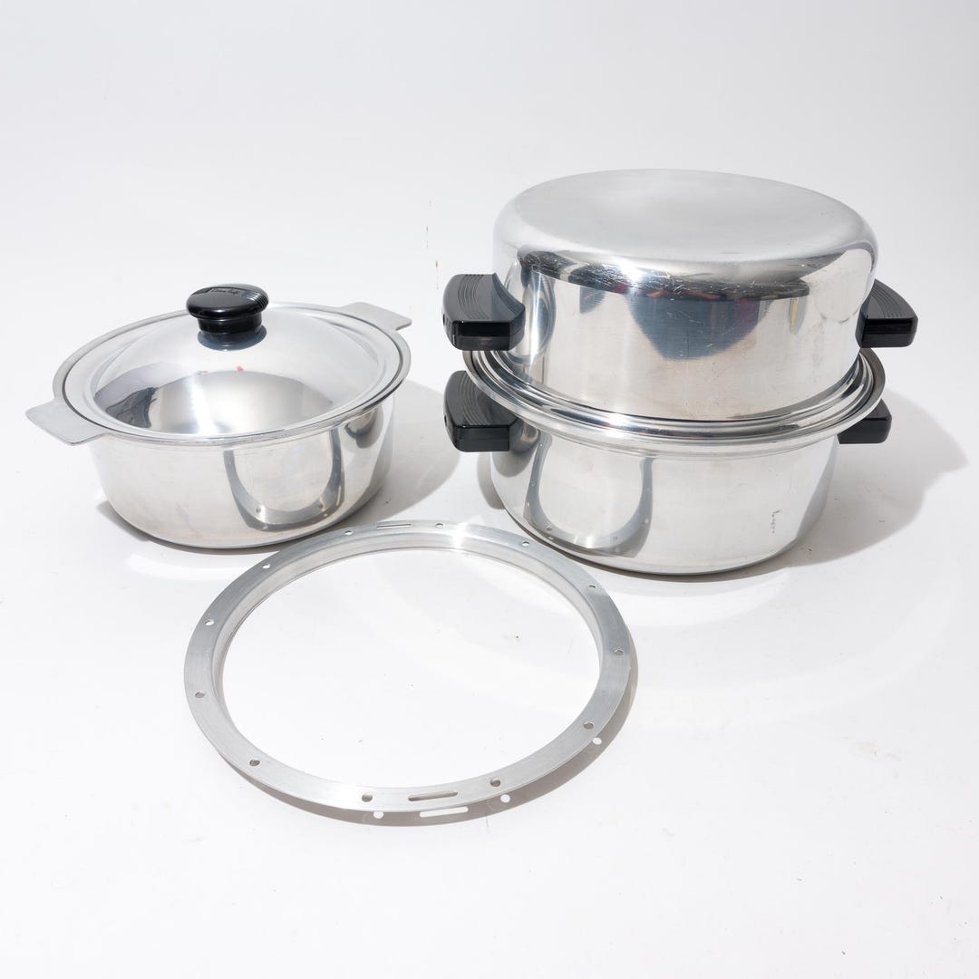 Kitchen Craft Multi Use Pot System, Roaster, Dutch Oven, Double Boiler ...