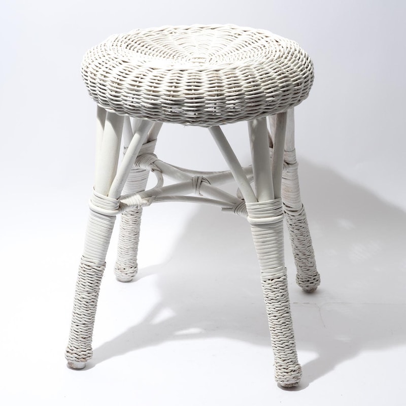 Wicker Stool - Etsy