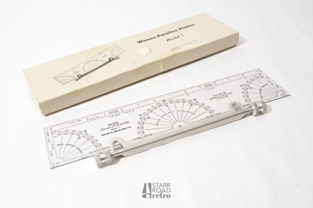 Vintage Drawing Apparatus Weems Parallel Plotter Charts - Etsy