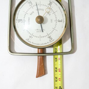 Vintage MCM Barometer, Wall Mount, biscayne by Airguide, 1959 - Etsy