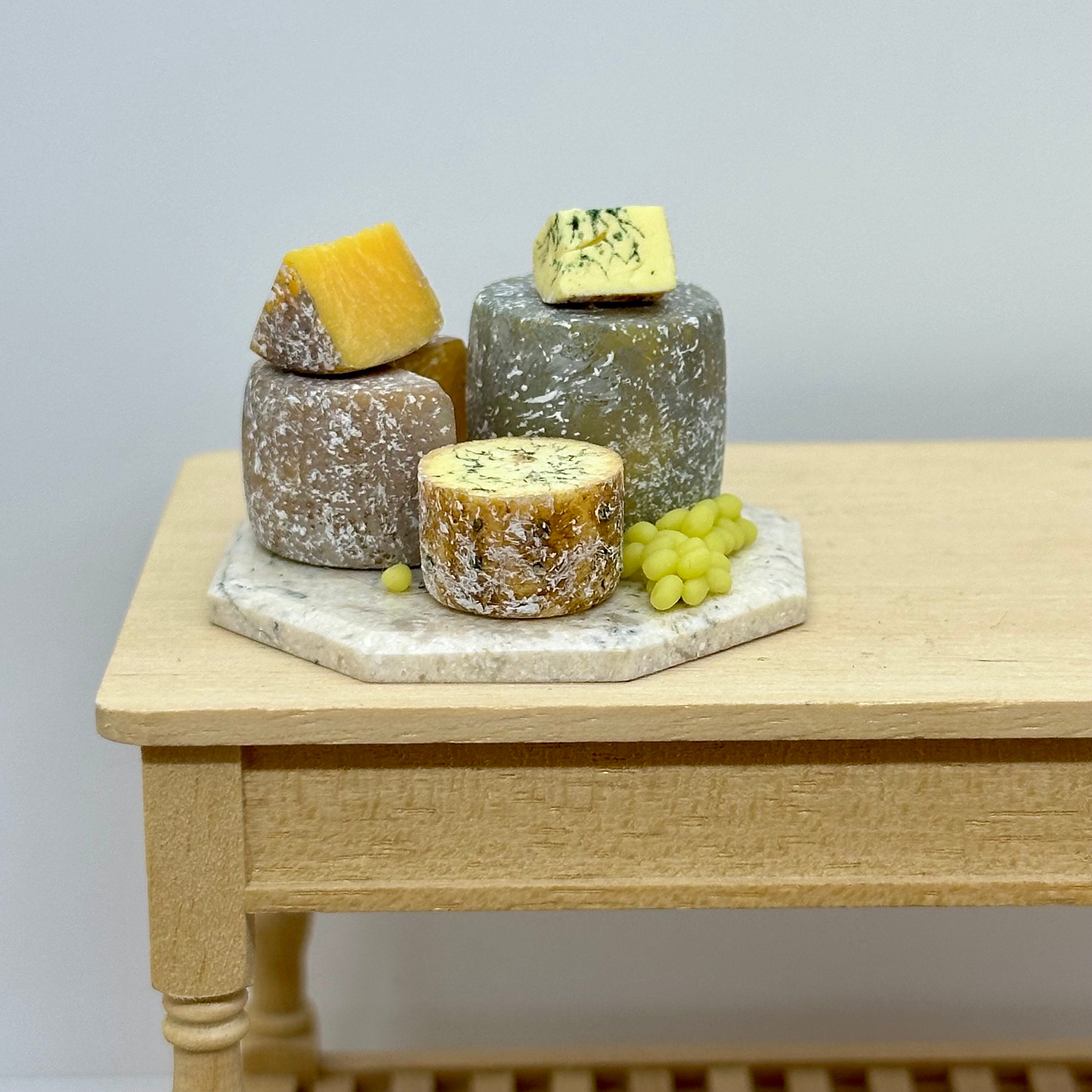 Miniature Handmade Cheese Board, 1/12 Scale - Etsy