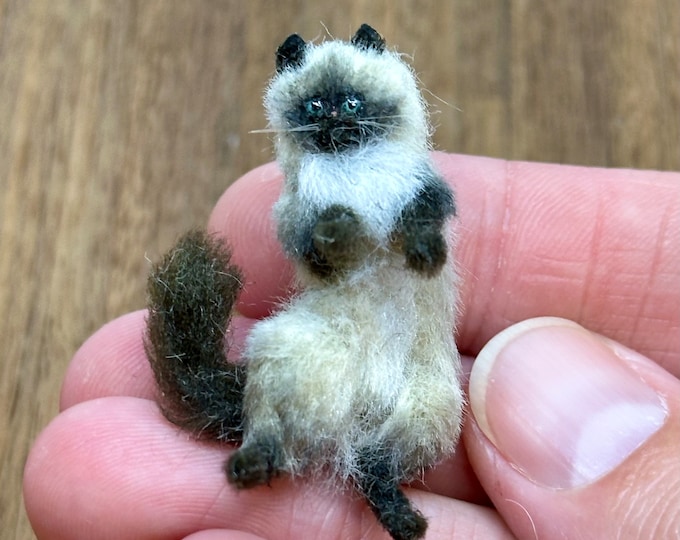 Miniature Handmade Bridget Mccarty Cat, 1/12 Scale - Etsy