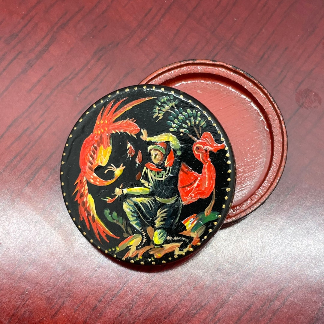 Miniature Natasha Hand Painted Box, 1/12 Scale - Etsy