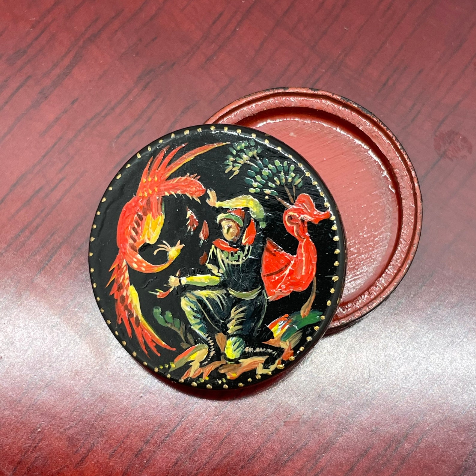 Miniature Natasha Hand Painted Box, 1/12 Scale - Etsy