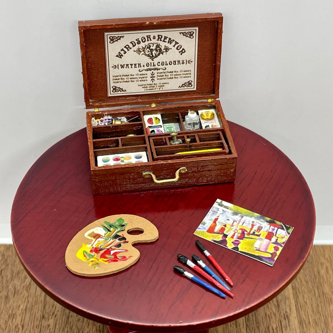 Miniature Handmade Artists Box, 1/12 Scale - Etsy