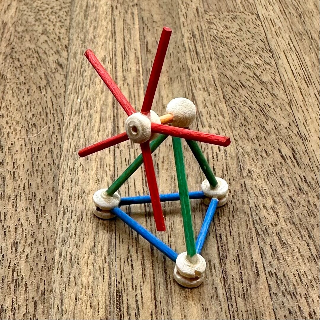 Miniature Handmade Tinker Toy Windmill, 1/12 Scale - Etsy