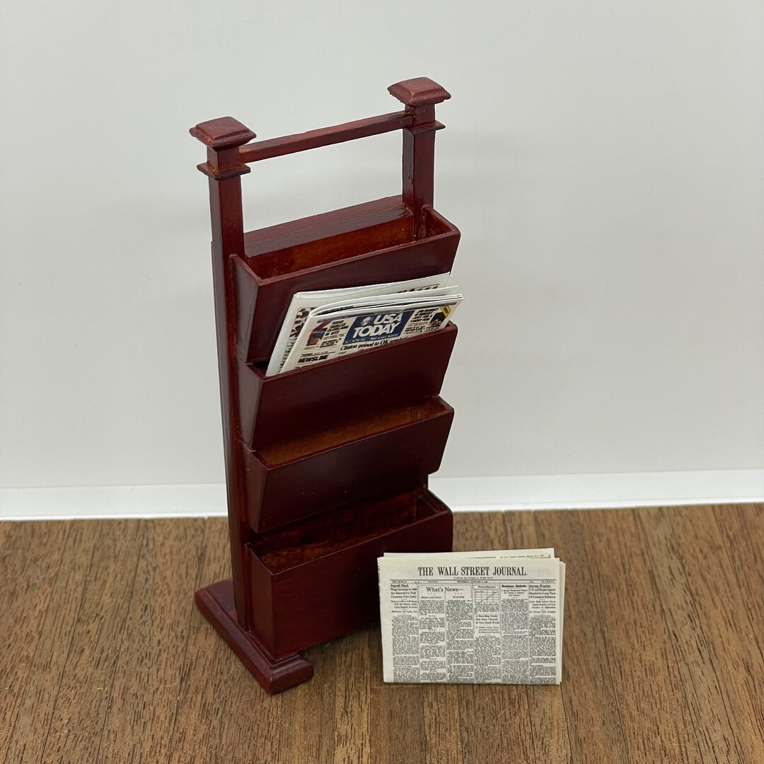 Miniature Bespaq Paper Stand, 1/12 Scale - Etsy