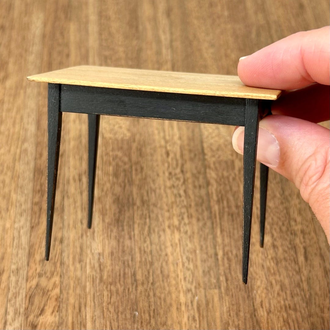 Miniature Handmade Mark Murphy Table, 1/12 Scale - Etsy