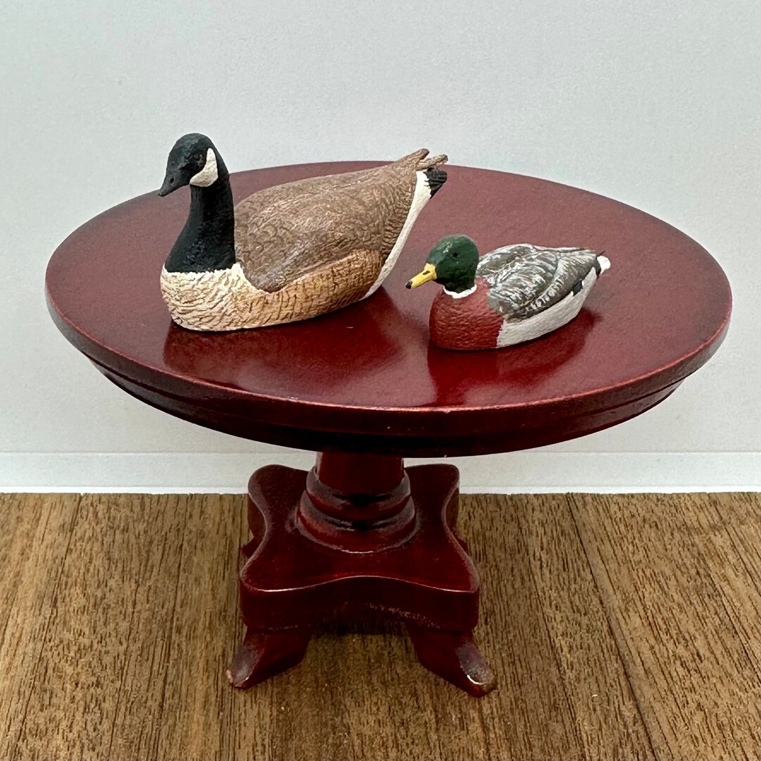 Miniature Handmade Water Fowl Decoys, 1/12 Scale - Etsy