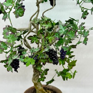 Miniature Handmade Grape Tree in Clive Brooker Pot, 1/12 Scale - Etsy